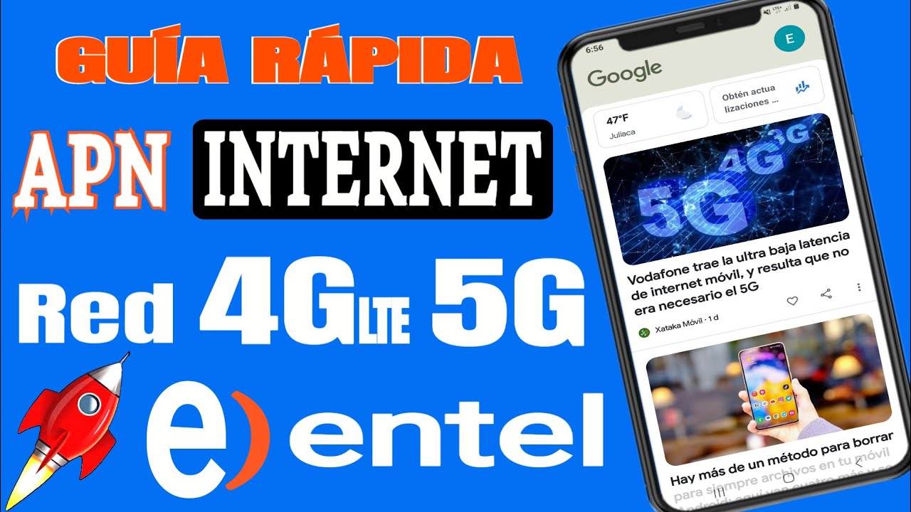 Entel Perú: Configurar APN Internet 4G/5G 2025